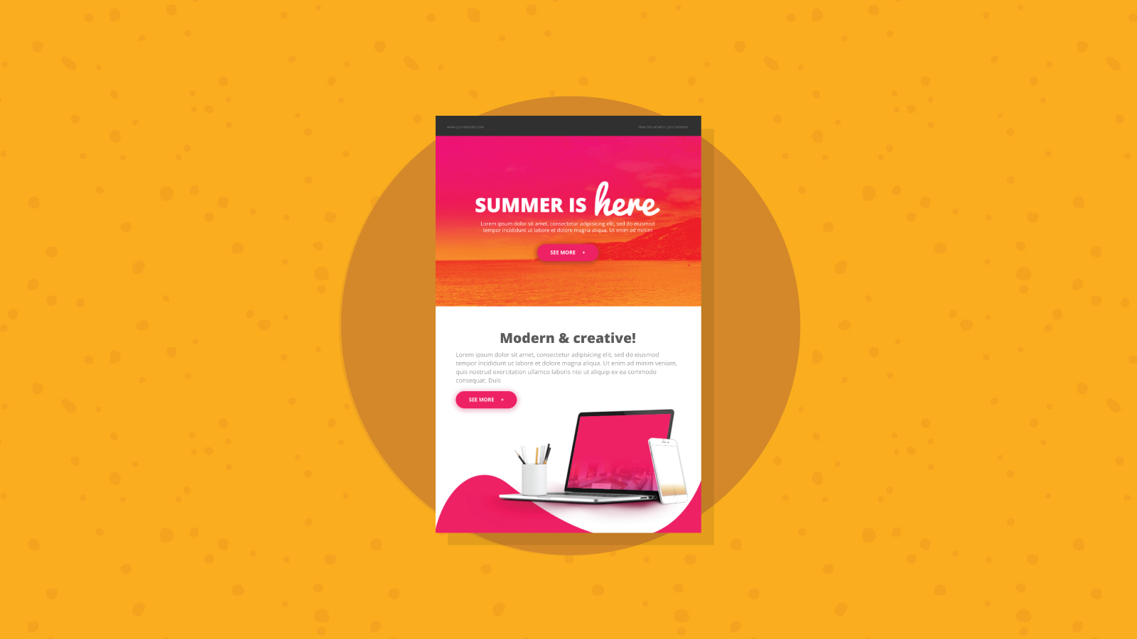 MailNinja "Summer" Responsive Email Template - Email On Acid