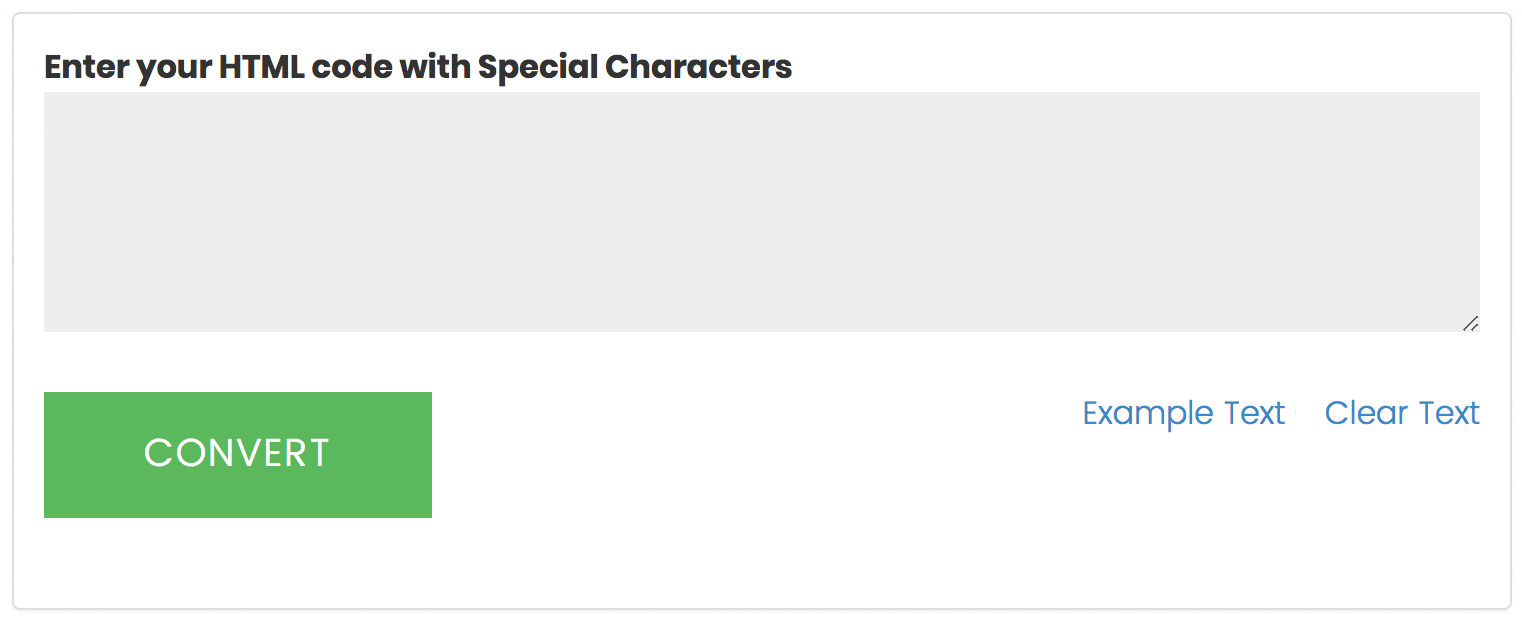 Free Tool To Help You Convert Special Characters For HTML Email