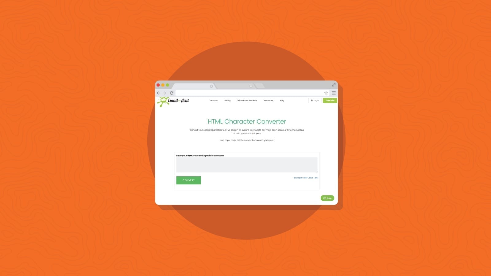 Free Tool To Help You Convert Special Characters For HTML Email