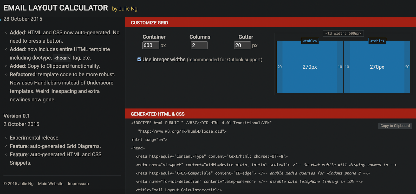 Six Code Generators to Help You Build HTML Emails