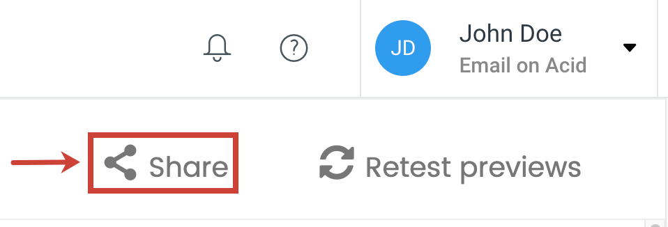 How to Share Email Preview Test Results - Email On Acid